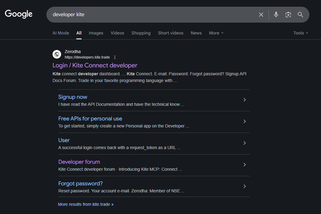 Zerodha Kite API Setup - Complete Guide For Beginners - Tradehull